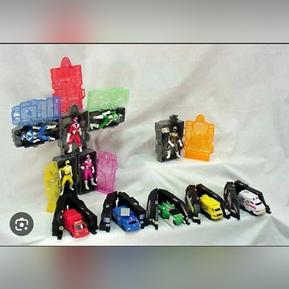 Power Ranger | Toys | 22 Power Rangers Lightspeed Blue Rail Rescue ...